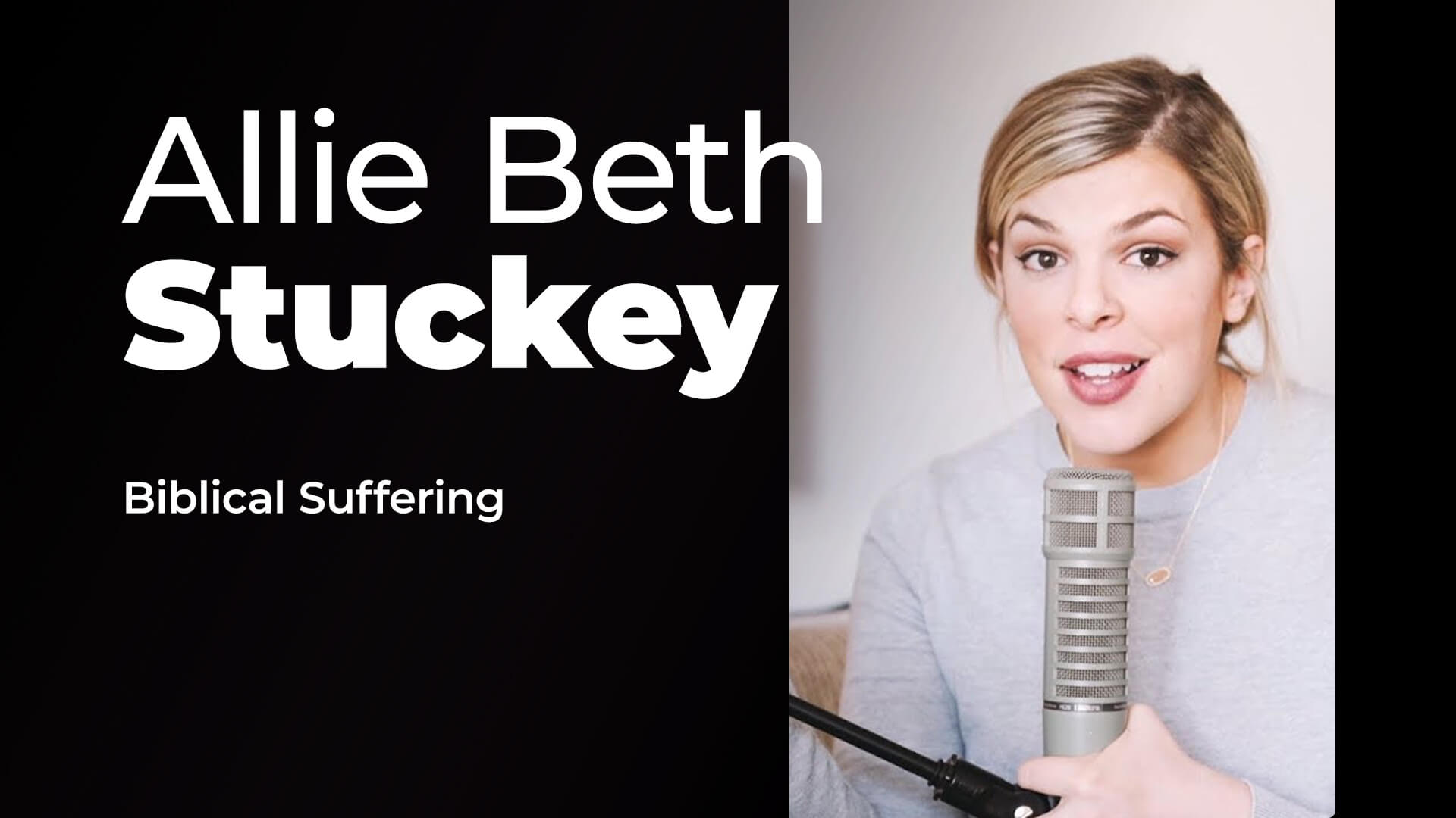 Allie Beth Stuckey - Biblical Suffering | Worship 24/7